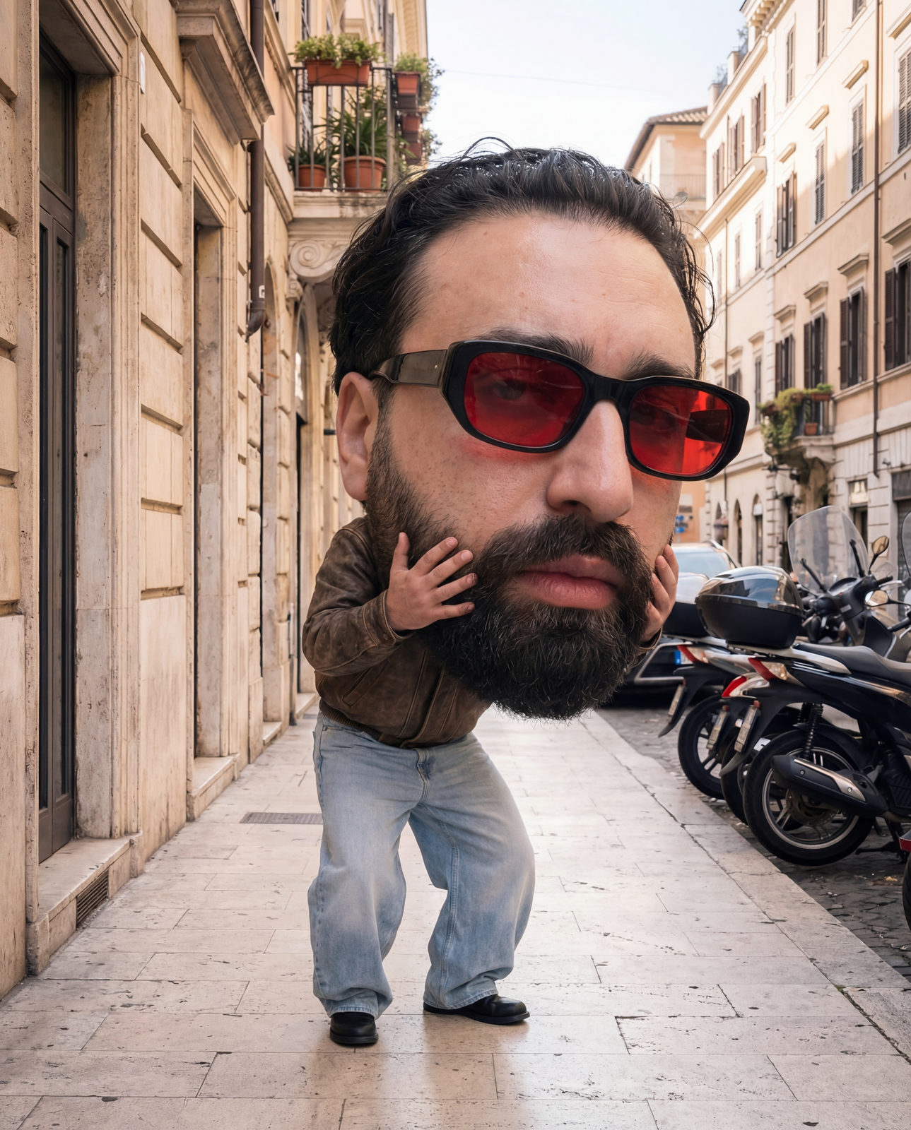 Giant Head - AI Image Prompt | Banana Prompts