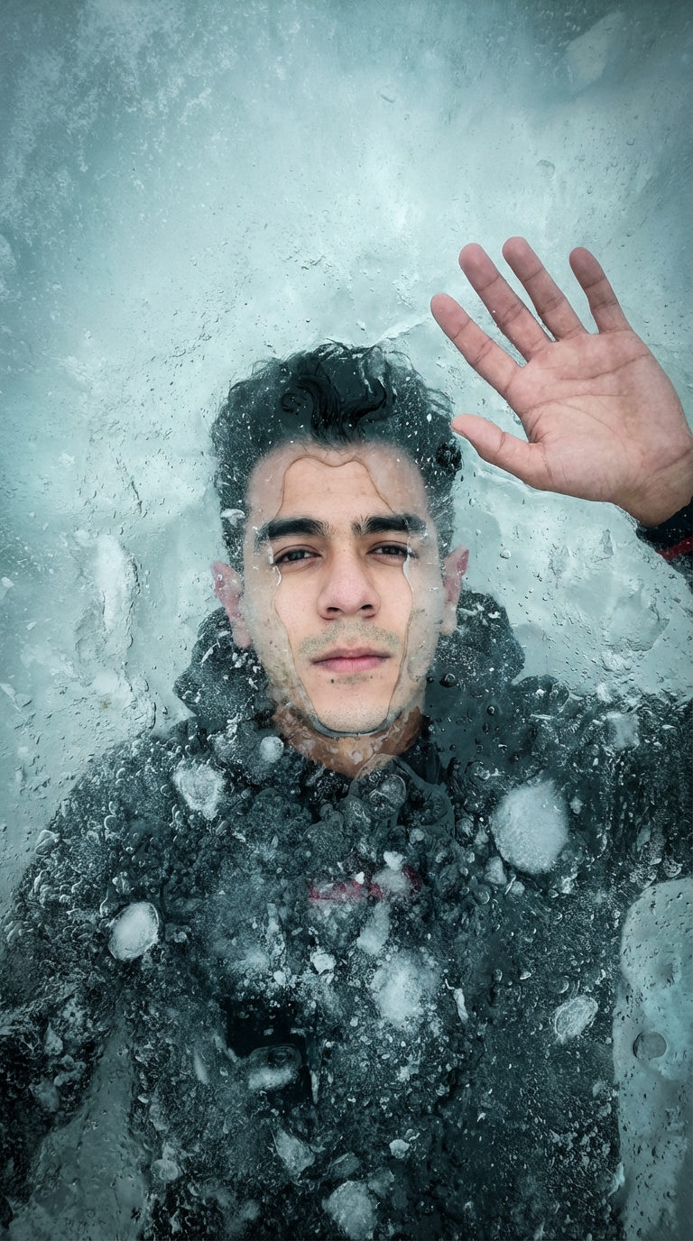 Frozen Submergence - AI Image Prompt | Banana Prompts